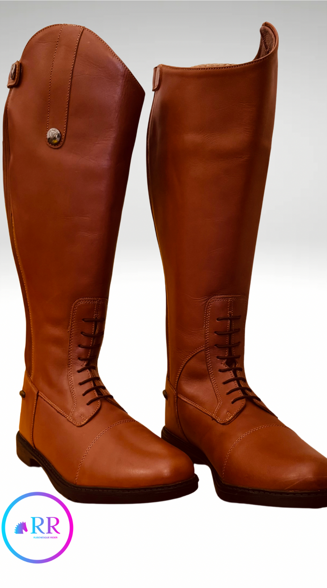 Fuller Fillies Dress Boot Tan – Rubenesque Rider